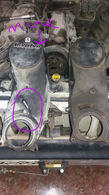 timing chain dust cover torn - BigJimny Forum