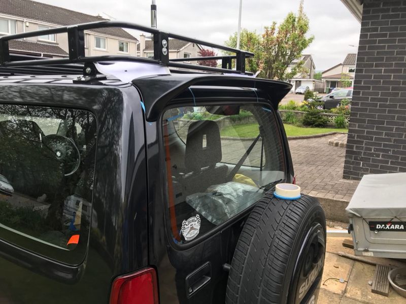 File:Suzuki Jimny - rear upper spoiler installation guide - figure A09 ...